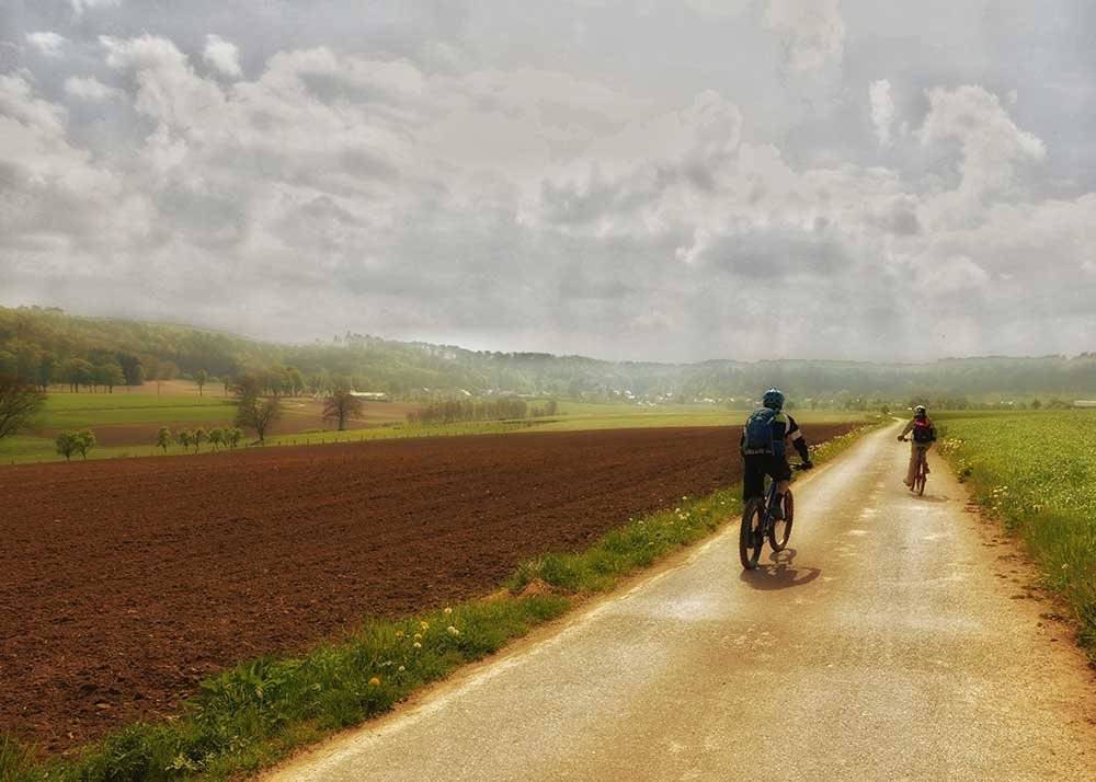 MTB Tour in Luxemburg bei Saeul (anfängertauglich)