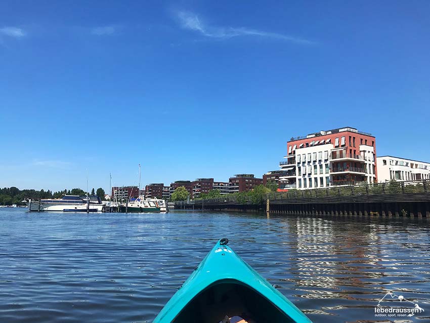Mit dem Kajak in Berlin - Mikroabenteuer auf der Spree